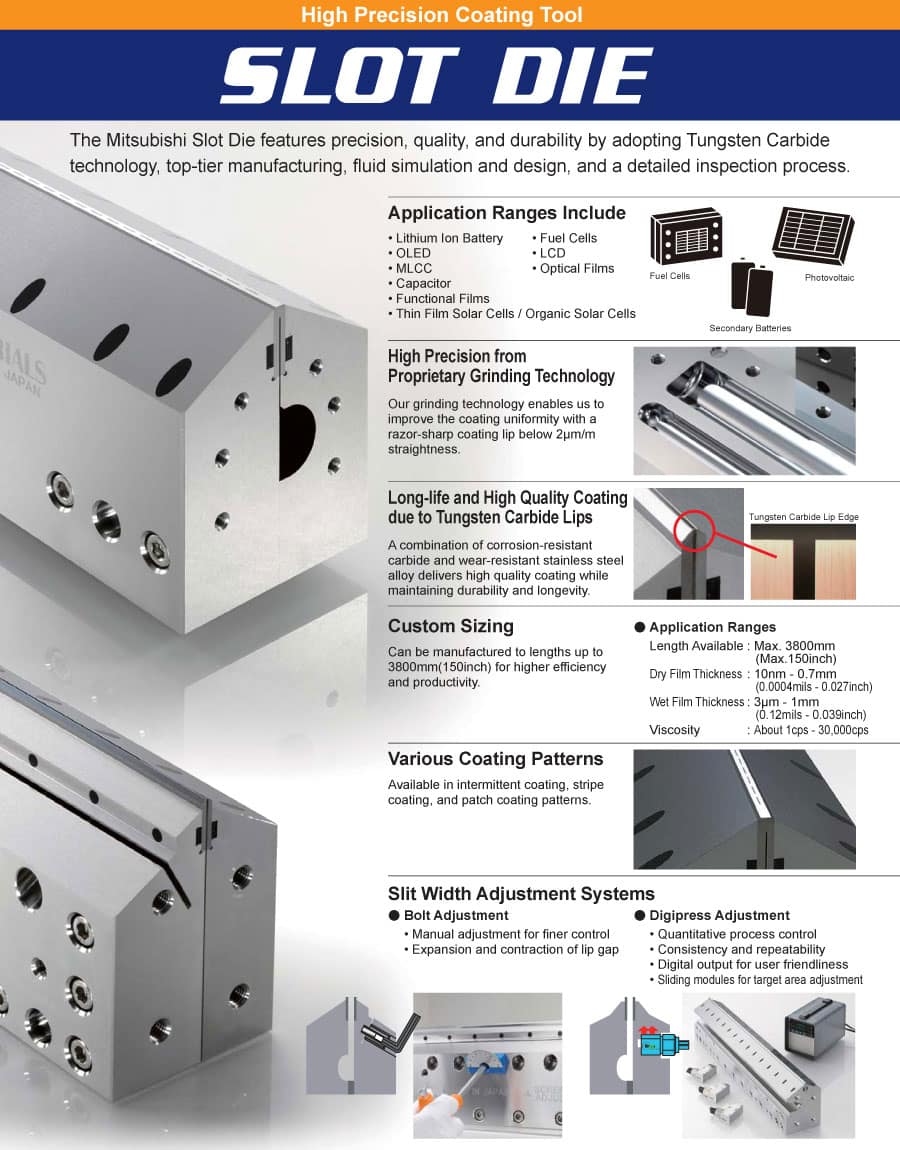Slot Die – Uniglobe Kisco Inc